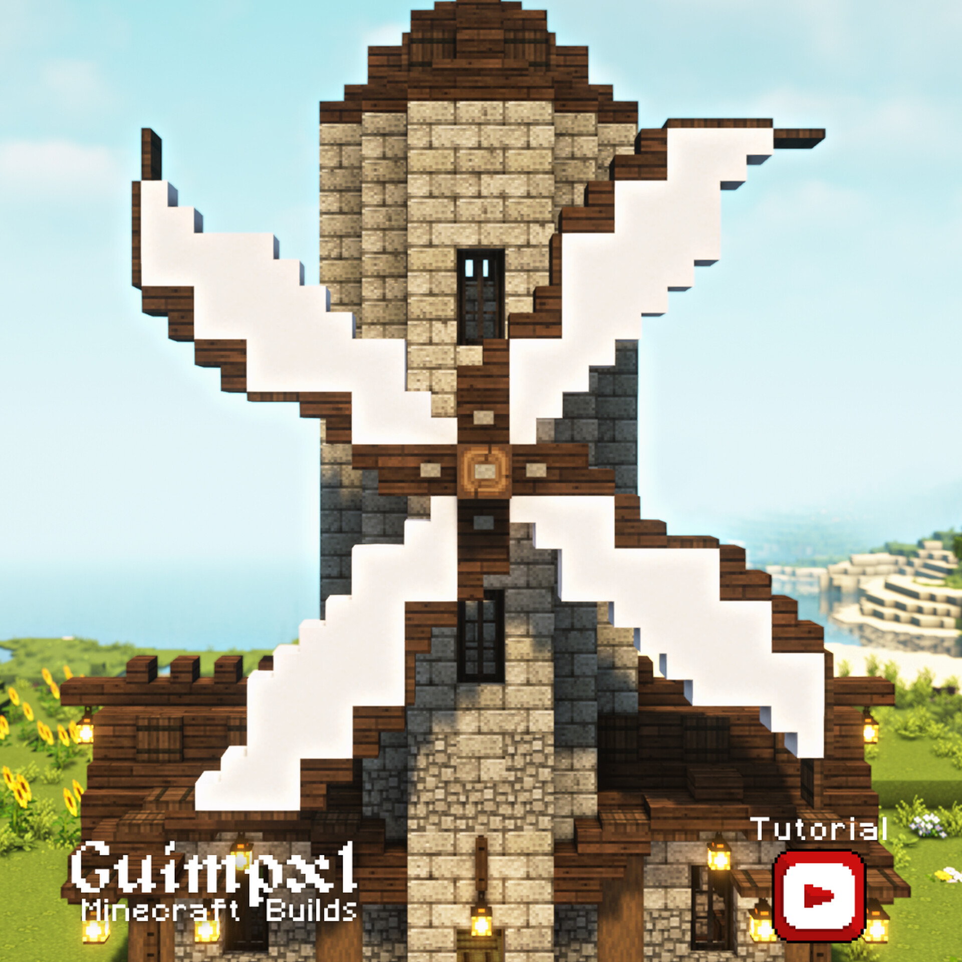 Windmill by Guimpxl Minecraft Map