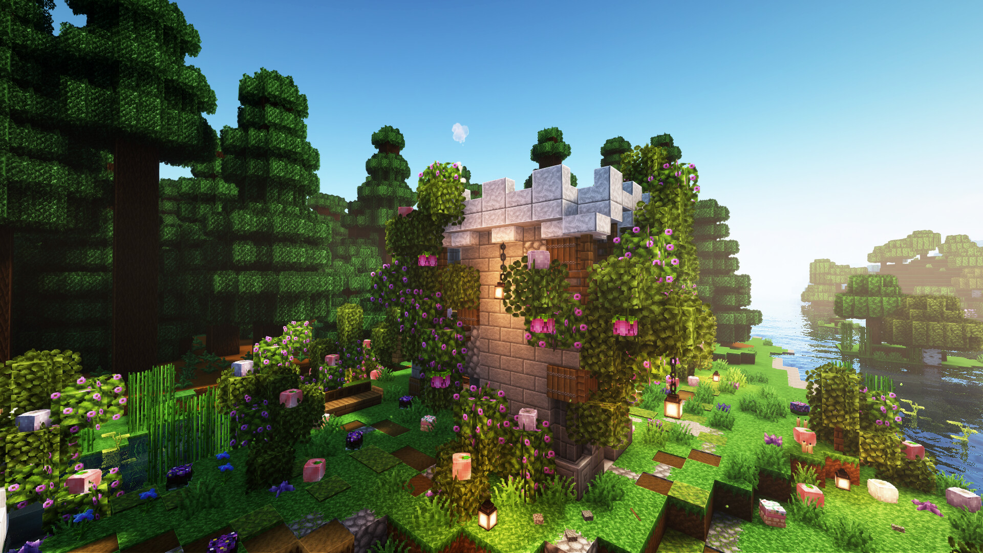 How to build a Fantasy House Minecraft Map