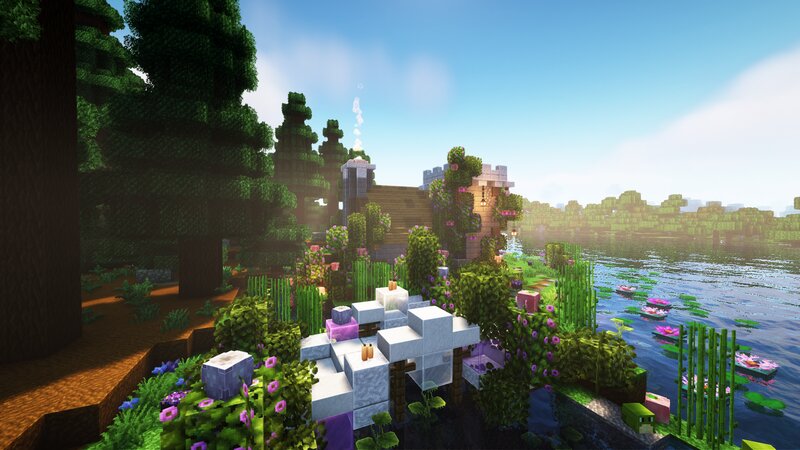 How to build a Fantasy House Minecraft Map