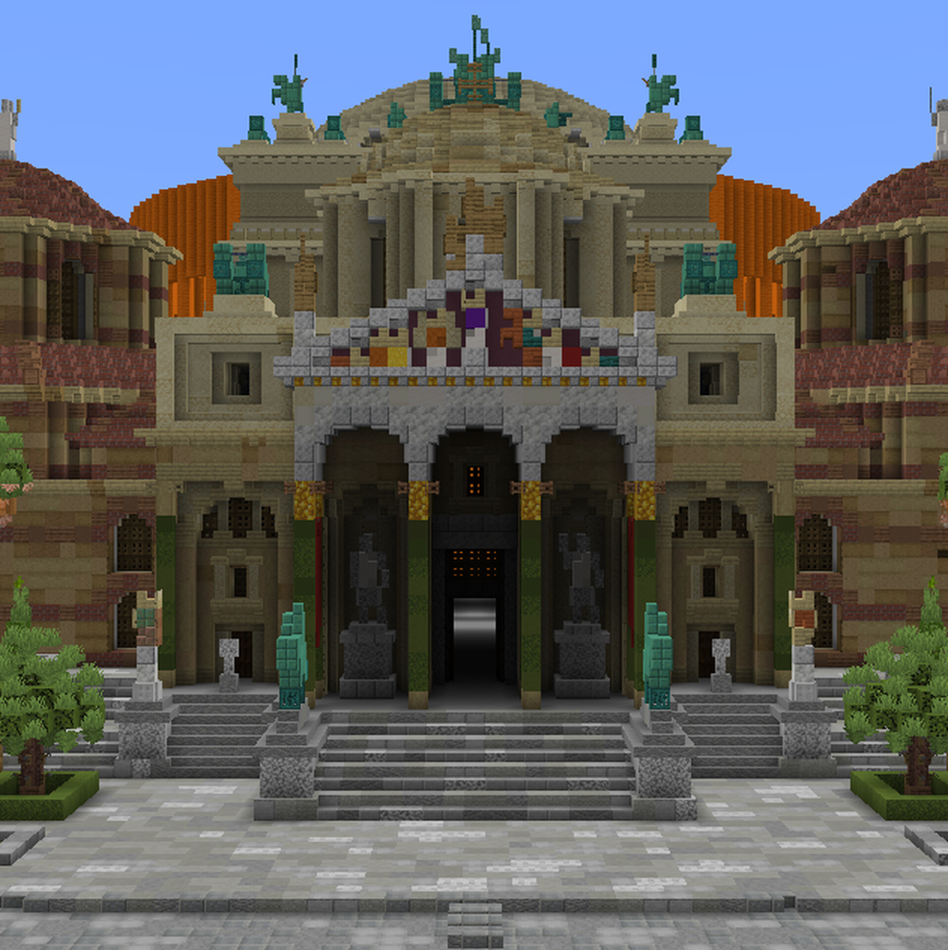 Roman Capriccio (Fantasy Roman Temple) WIP Minecraft Map