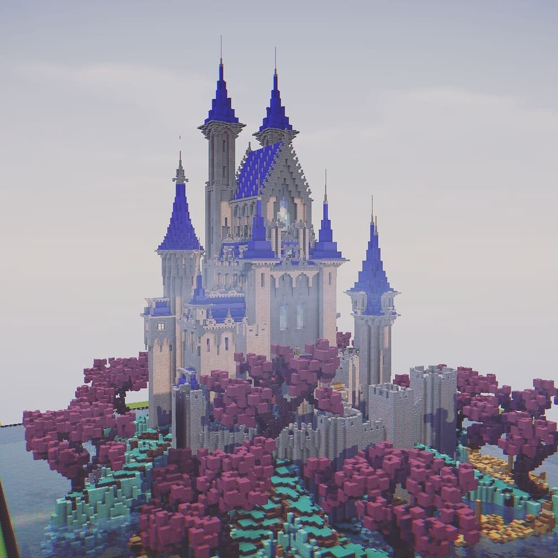 Nether Castle Minecraft Map