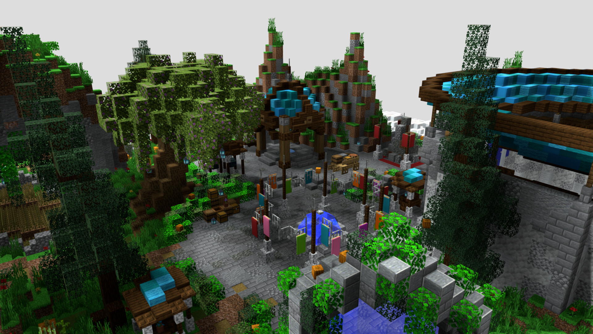 Sky Island | spawn Minecraft Map