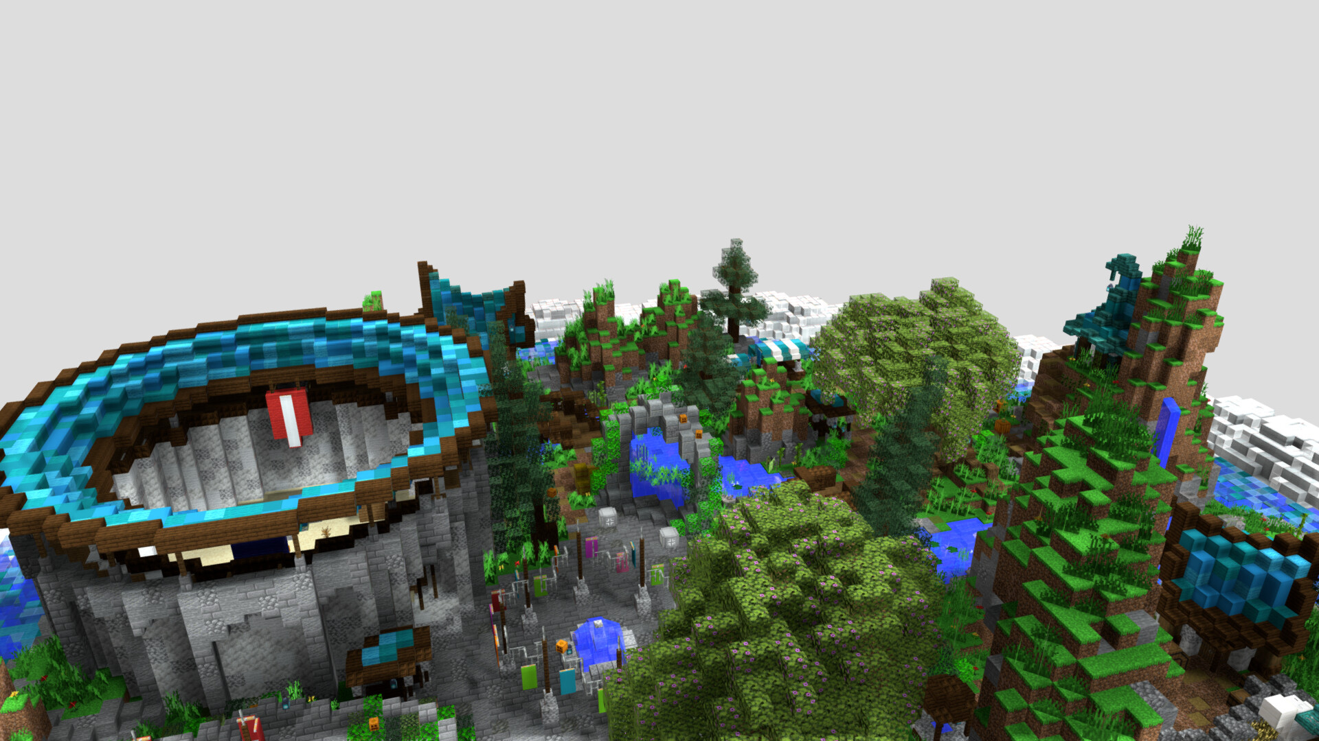 Sky Island | spawn Minecraft Map