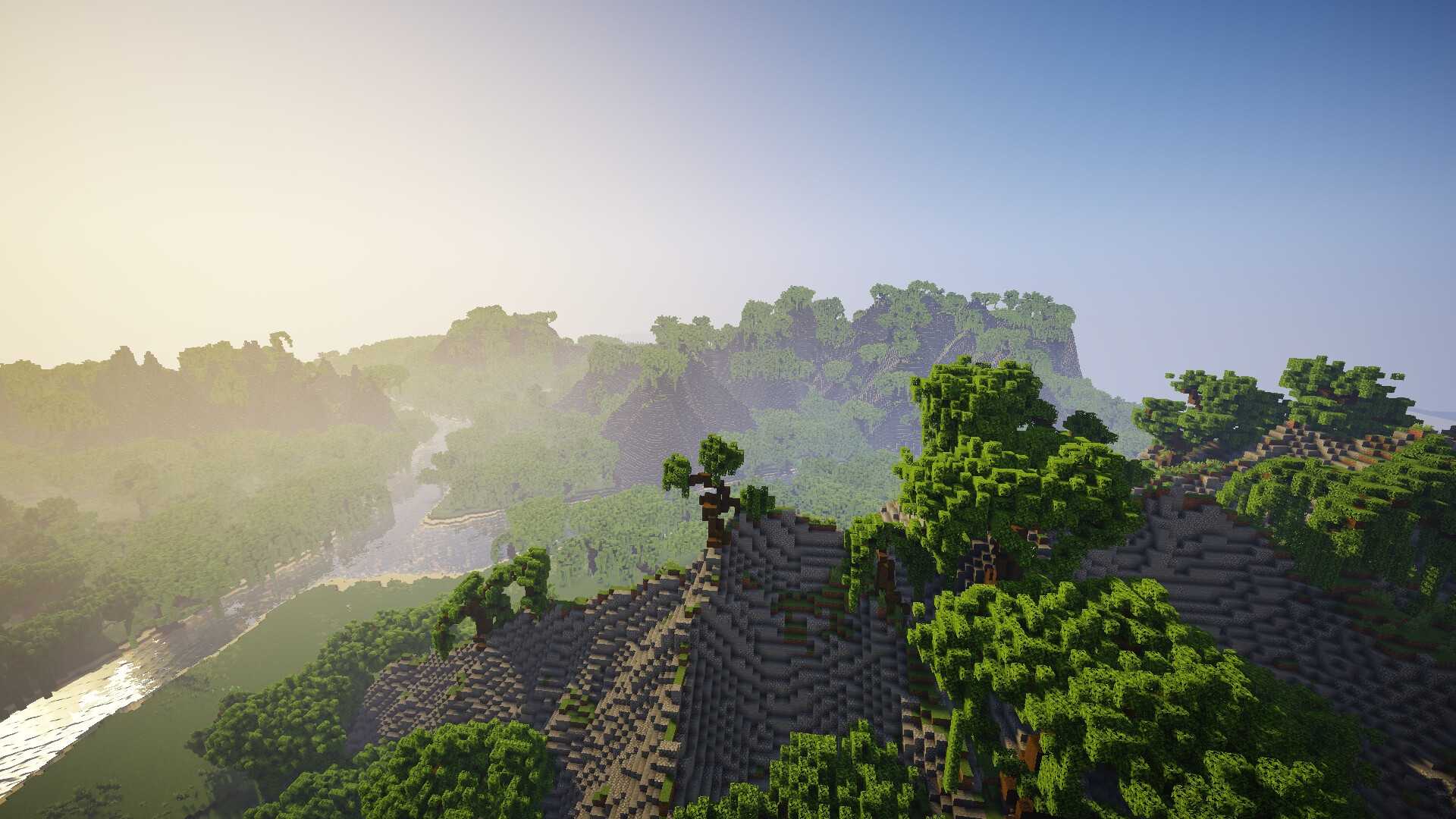 beautiful jungle Minecraft Map