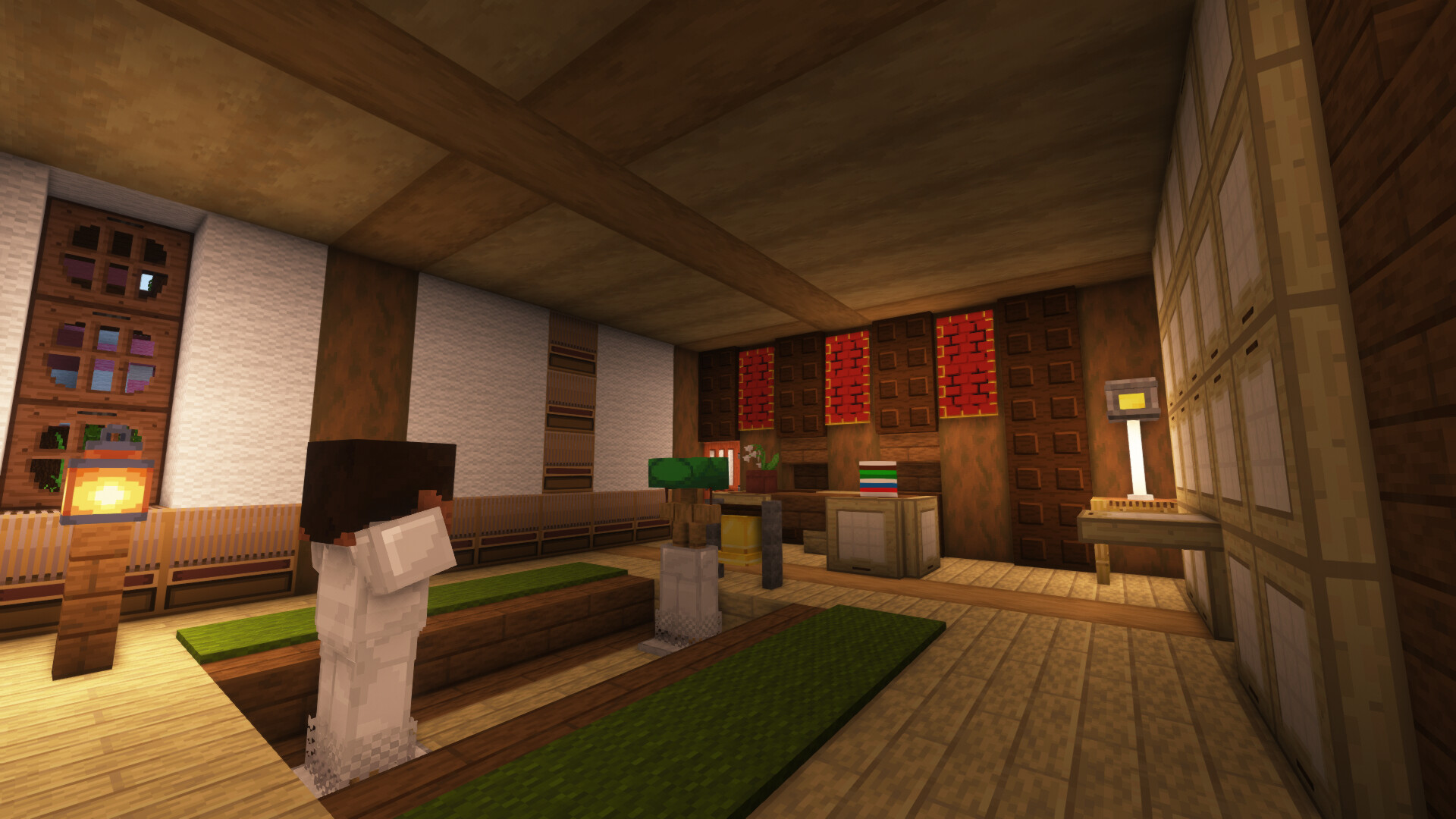 Traditional Japanese home with interior [ Download ] Minecraft Map