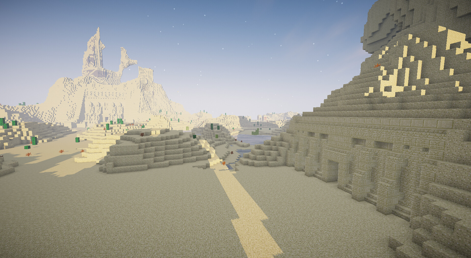Temples of Abu Simbel Minecraft Map