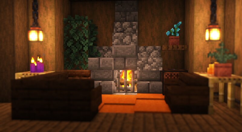 riverside cabin Minecraft Map