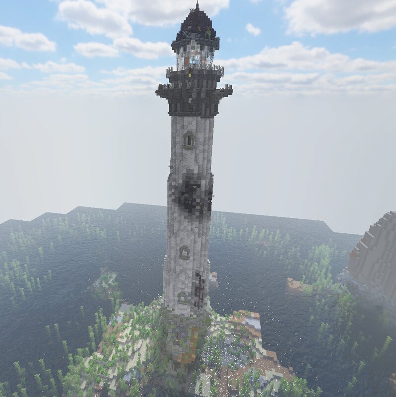 The Abandoned Lighthouse Minecraft Map