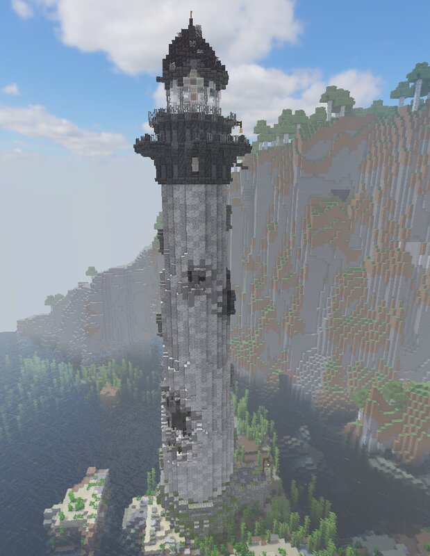 The Abandoned Lighthouse Minecraft Map