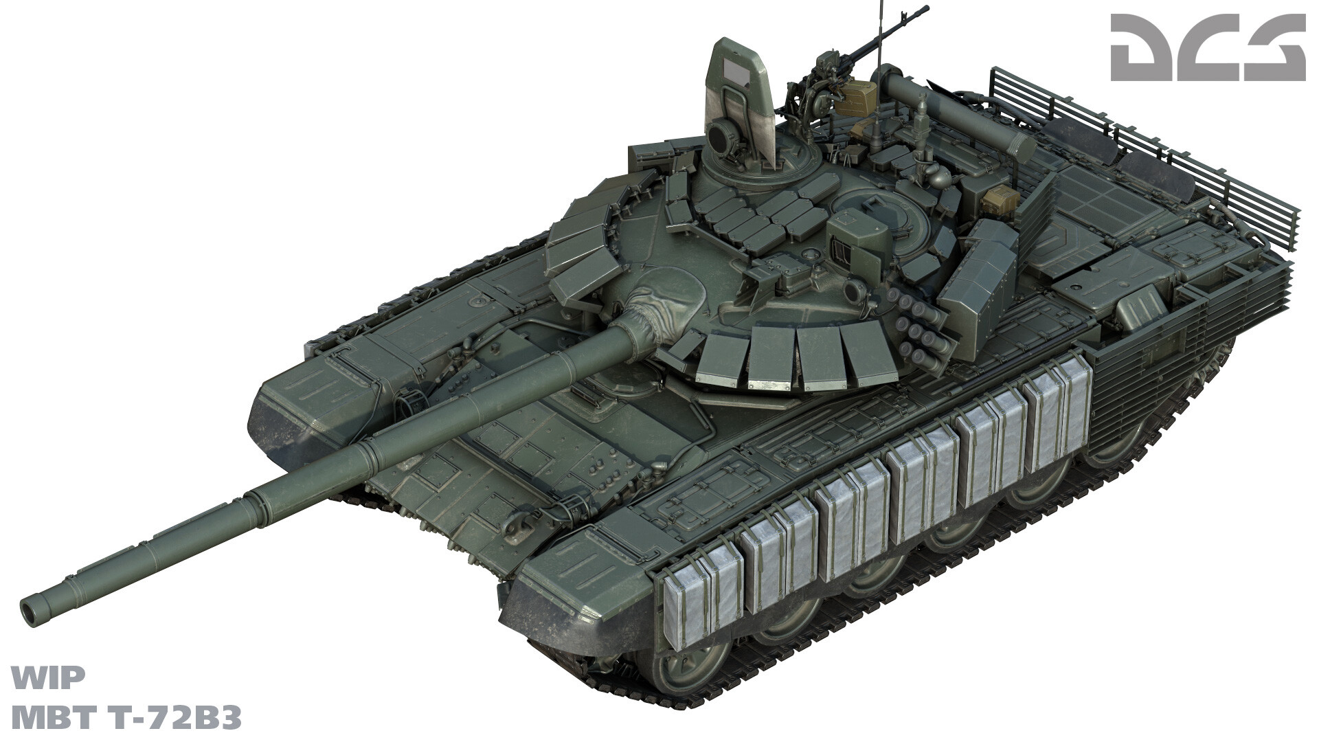 T-72B3 (UBH) (1.5:1 Scale) Minecraft Map