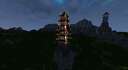 One Chunk Fire Nation Tower Minecraft Map
