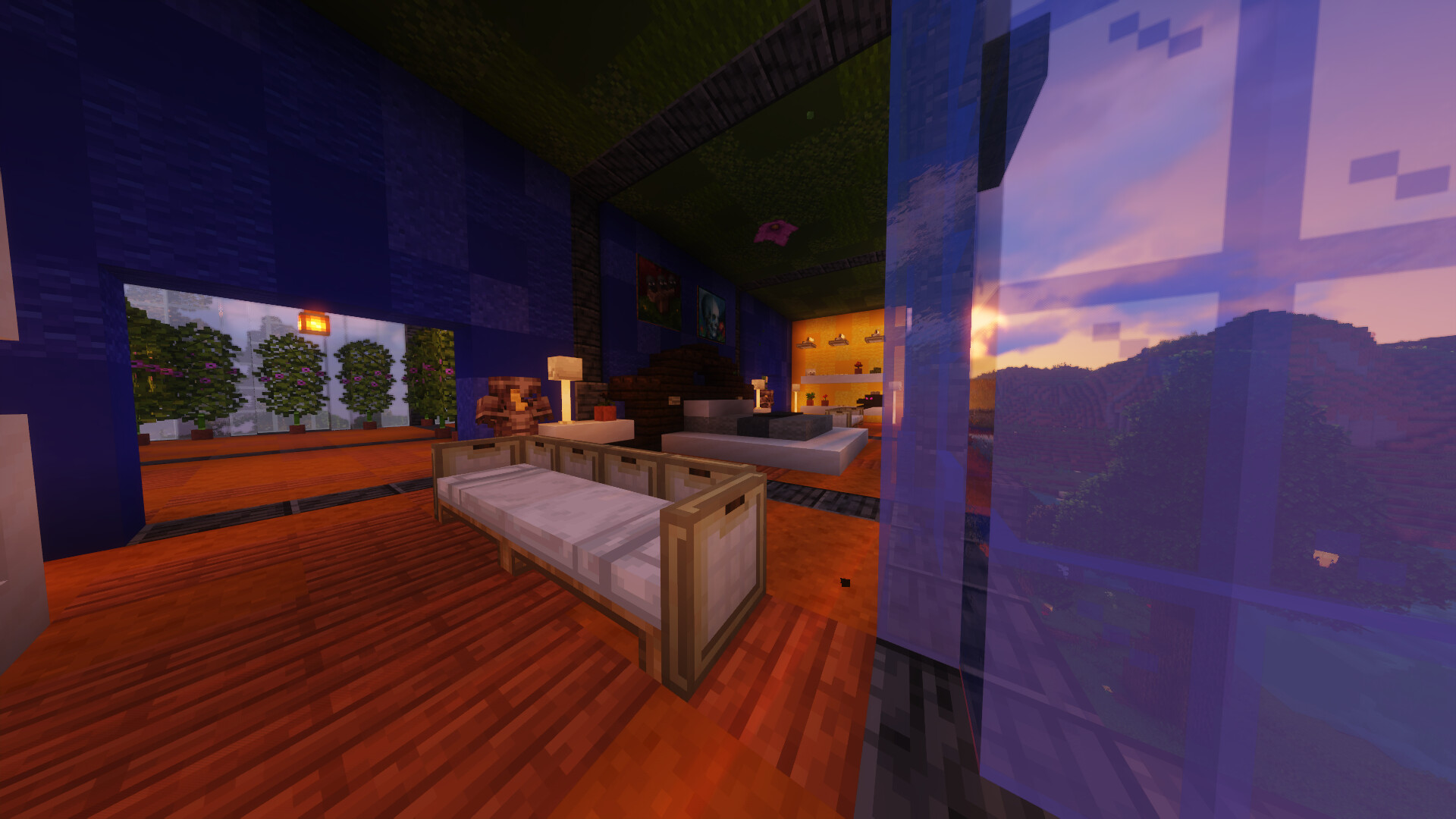 Rubik's Cube Modern House Minecraft Map
