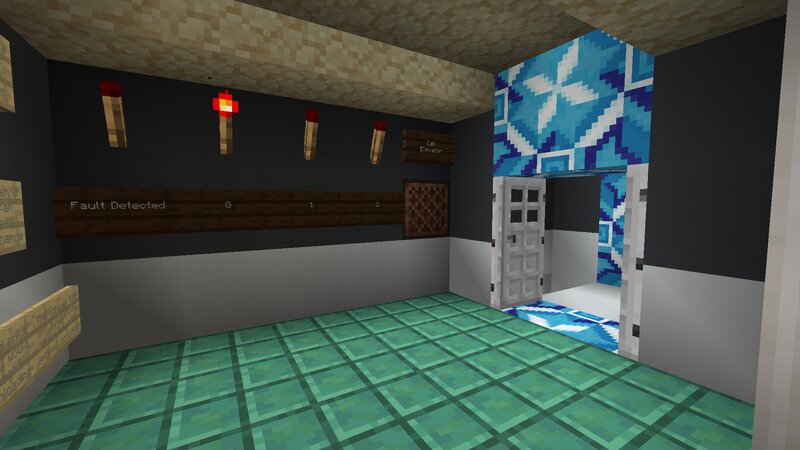 Modern Mesa Redstone Mansion Minecraft Map