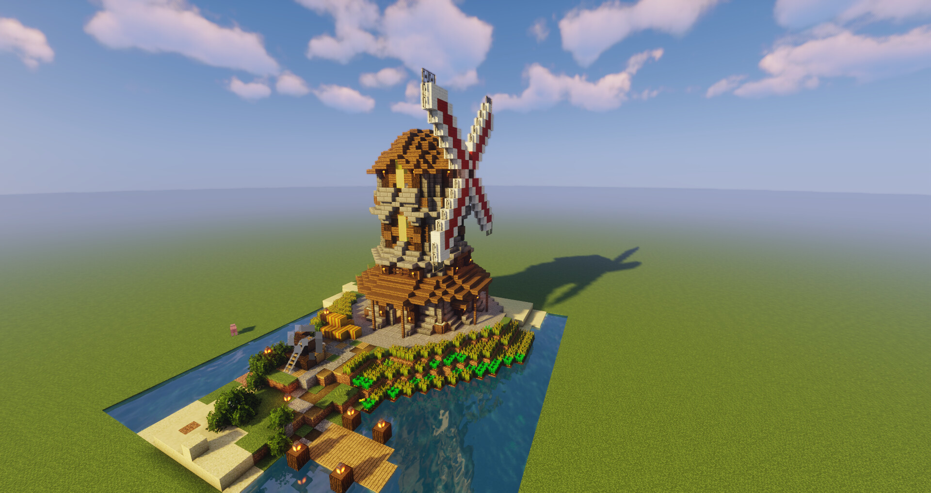 Minecraft Simple Seaside Windmill Minecraft Map