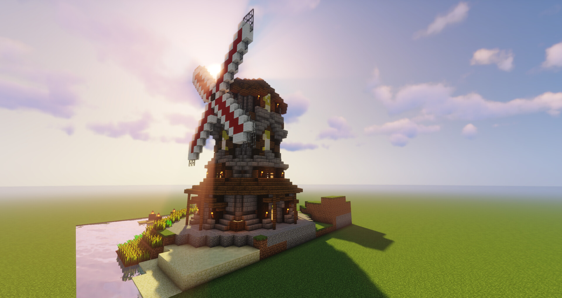 Minecraft Simple Seaside Windmill Minecraft Map
