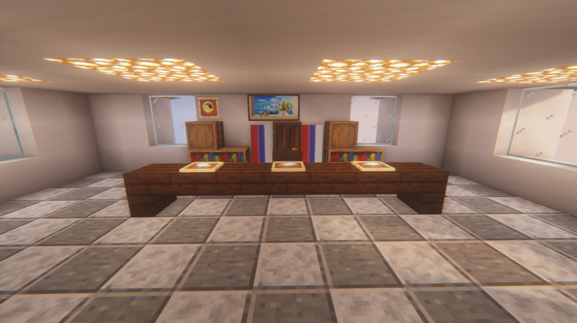 Russian bloc Minecraft Map