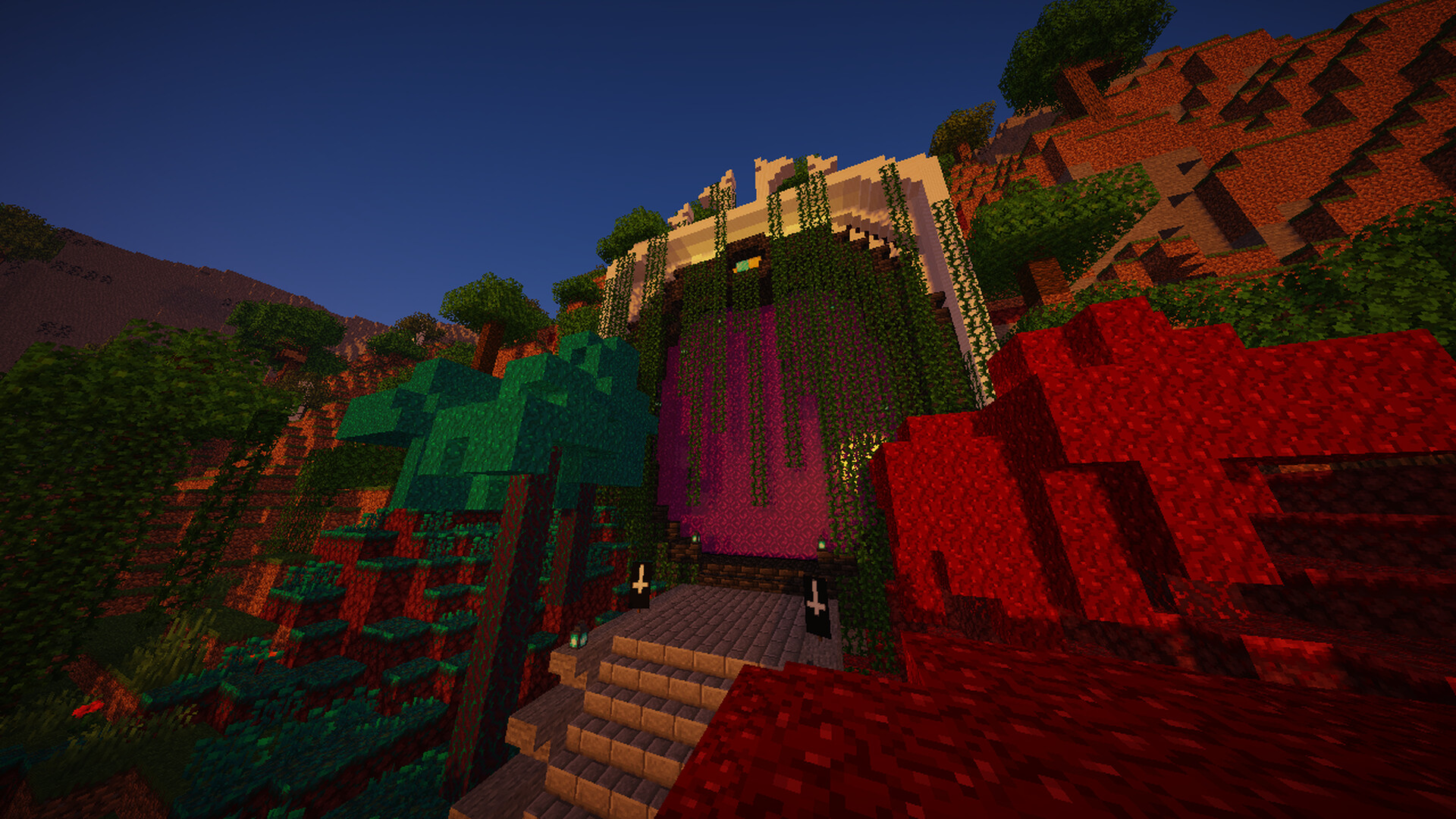 Massive - Nether Portal Minecraft Map