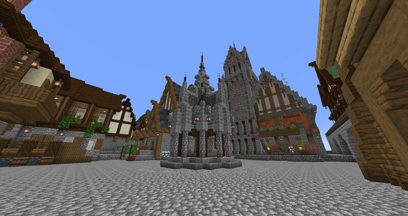 Castle in a rock v2 Minecraft Map