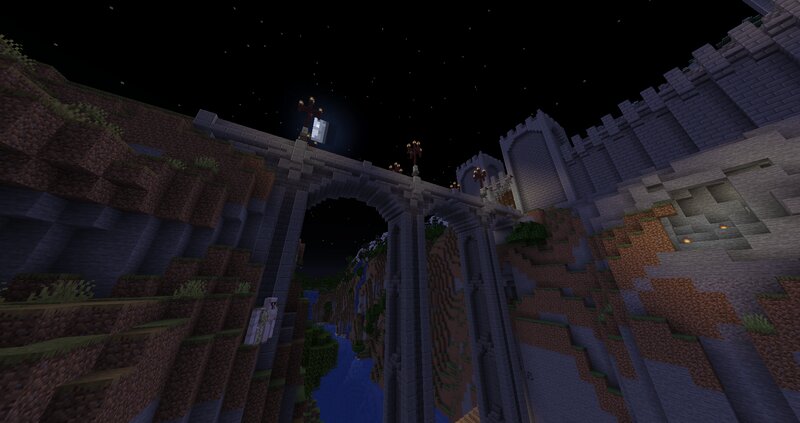 Castle in a rock v2 Minecraft Map