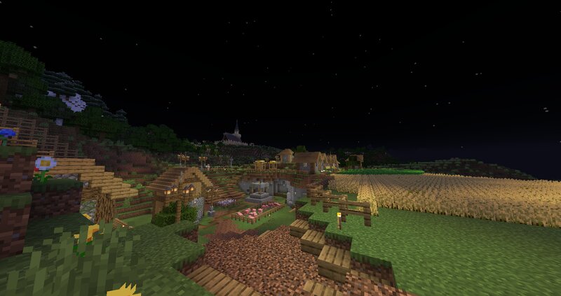 Castle in a rock v2 Minecraft Map