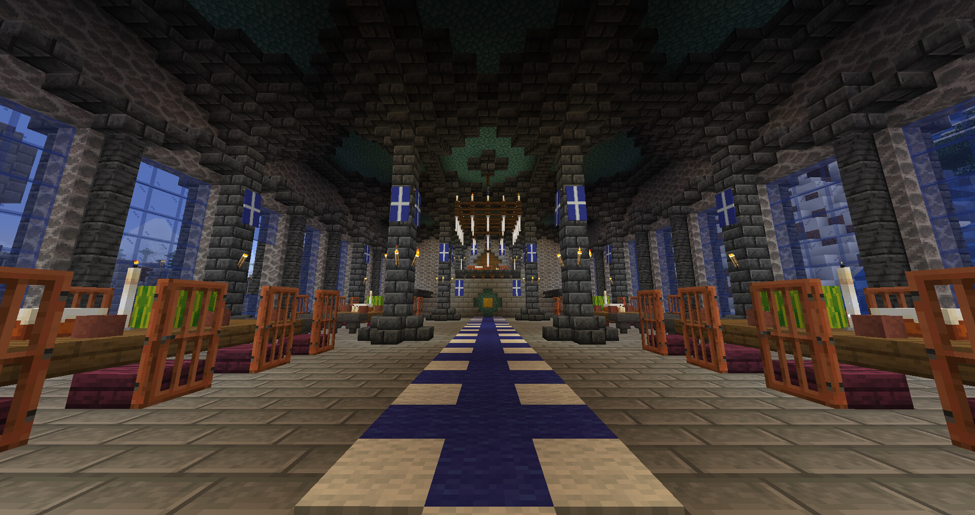 Castle in a rock v2 Minecraft Map