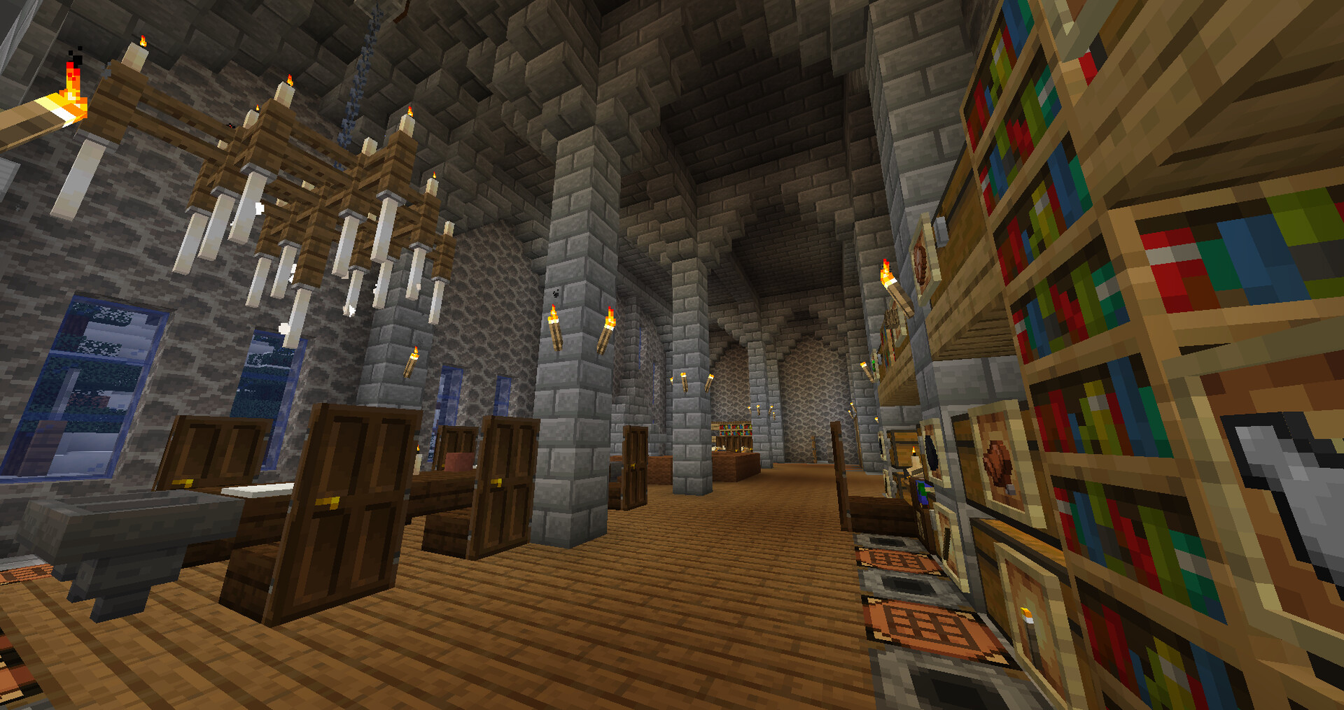 Castle in a rock v2 Minecraft Map