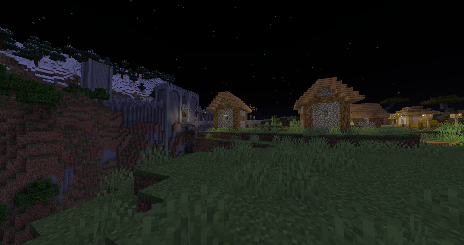 Castle in a rock v2 Minecraft Map