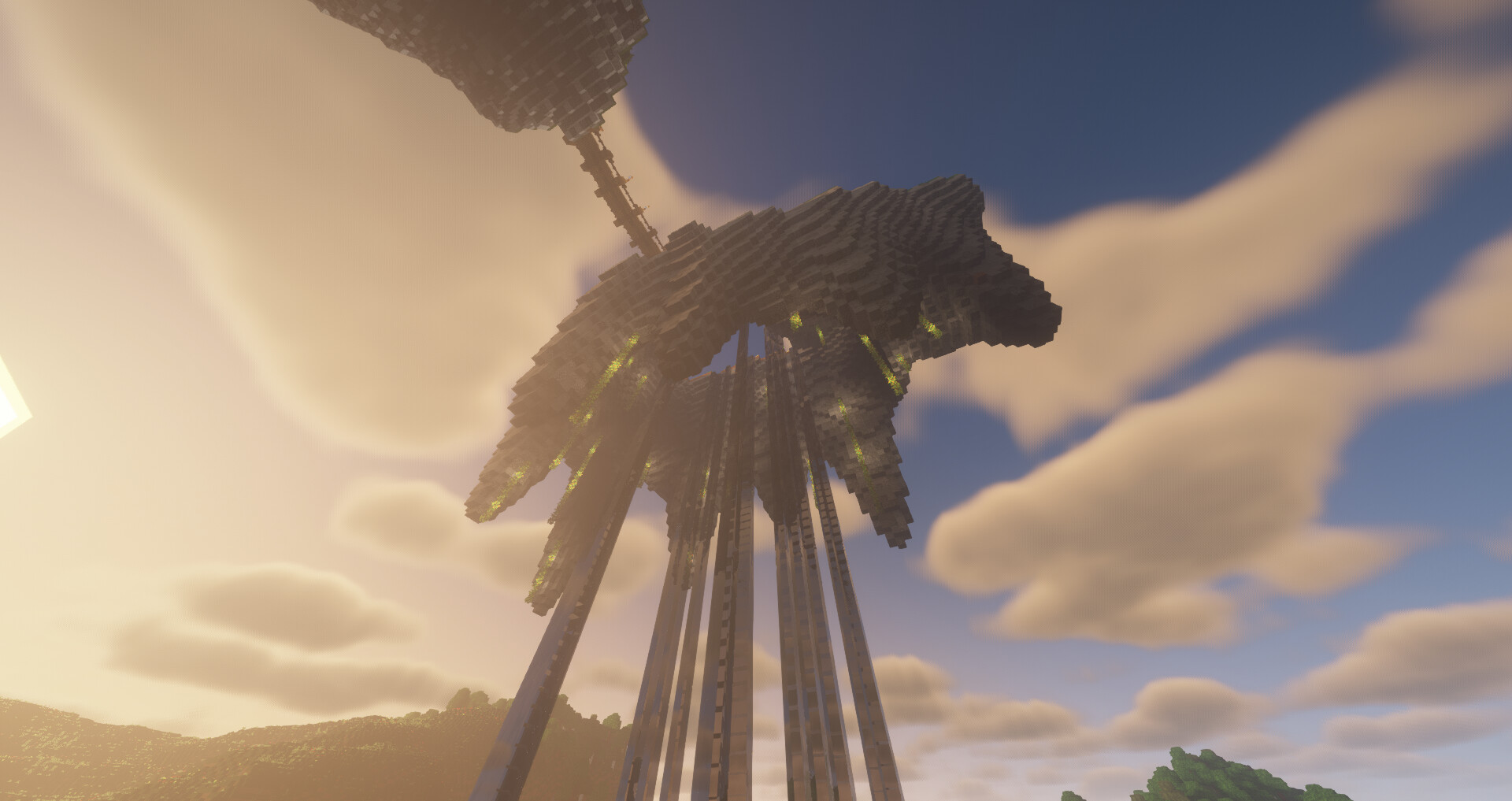 Floating Farm Island Minecraft Map