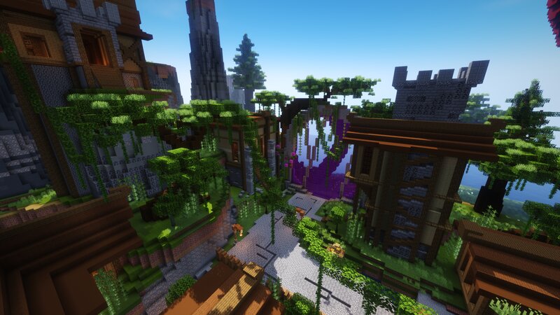 Forgotten Dragon Village Minecraft Map