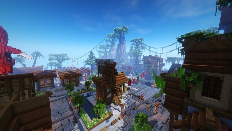 Forgotten Dragon Village Minecraft Map