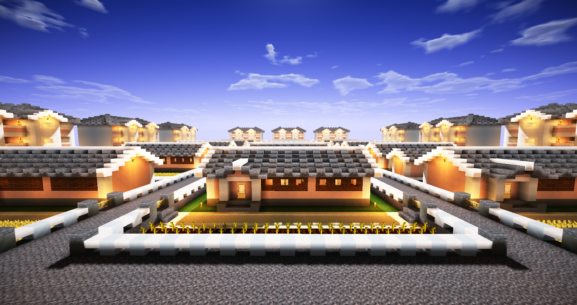 North Korean Cooperative Farm Minecraft Map