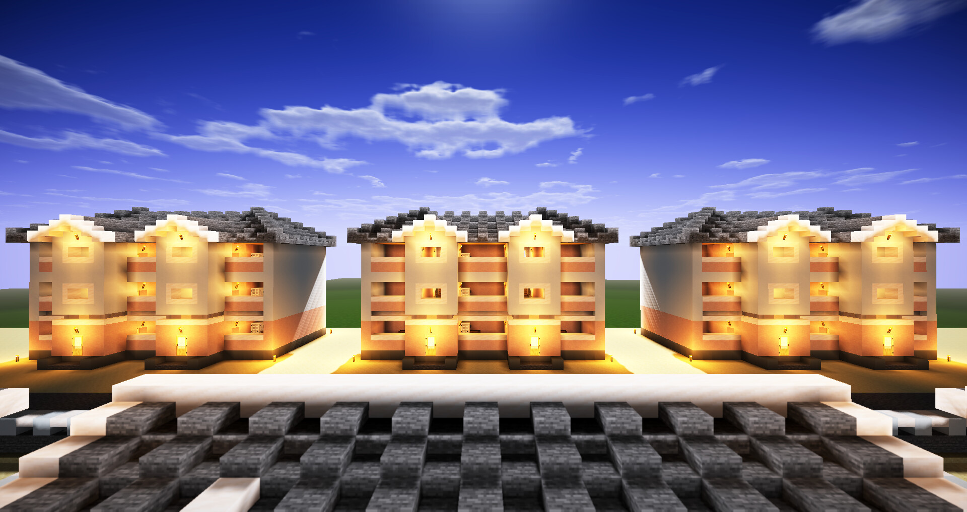 North Korean Cooperative Farm Minecraft Map