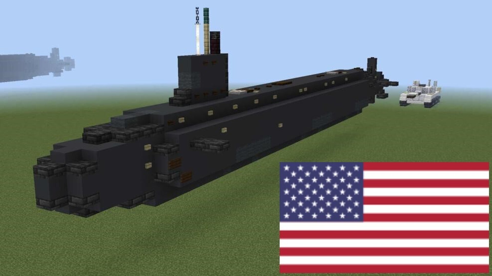 1:2 scale Block IV Virginia Class SSN-798 USS Massachusetts (+ Virginia ...