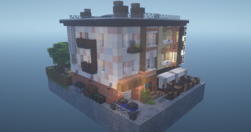 Brooklyn House [Full Interior] 1.19+ (Download) Minecraft Map