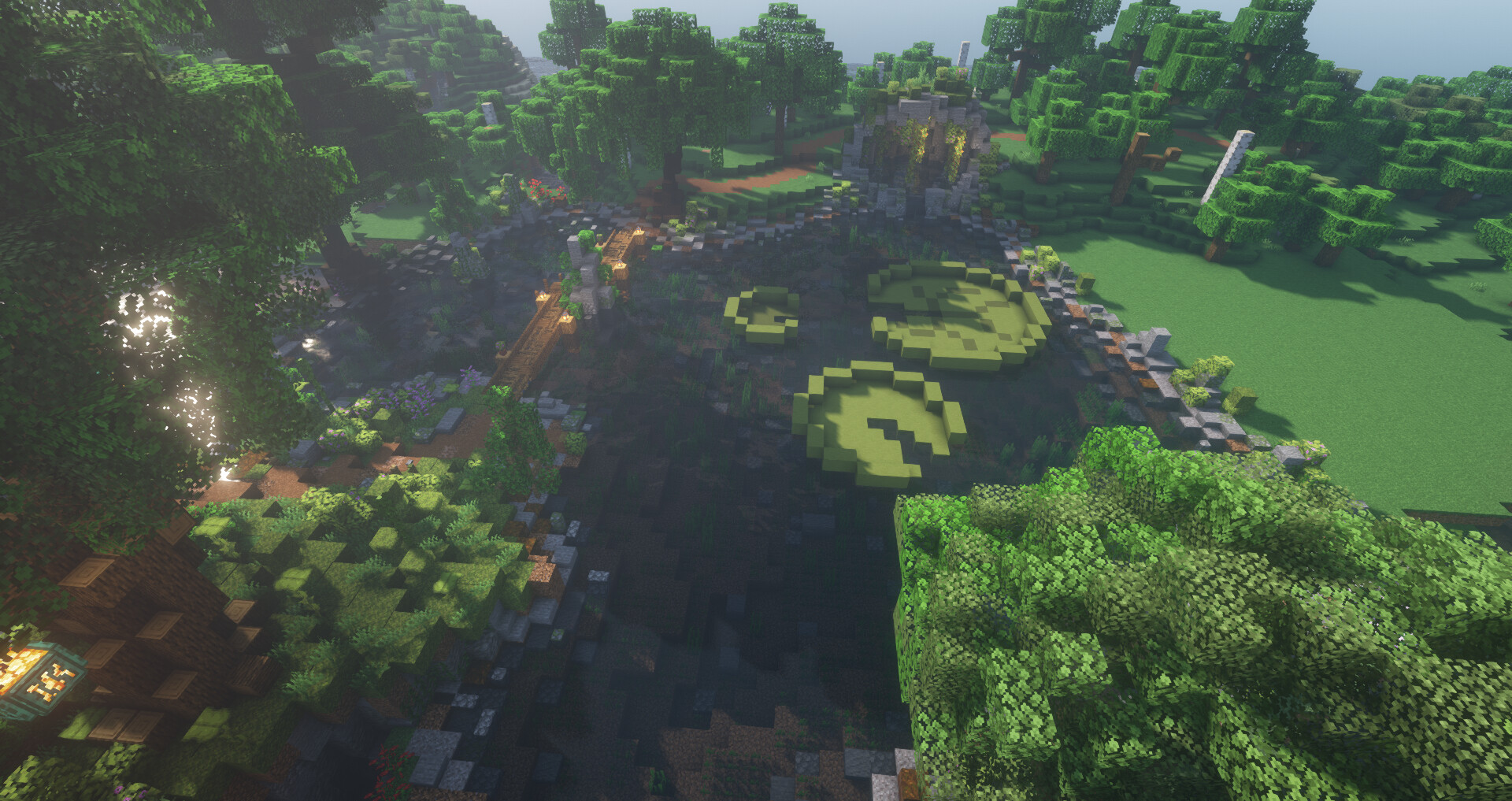 terraforming start - Advance SMP Minecraft Map