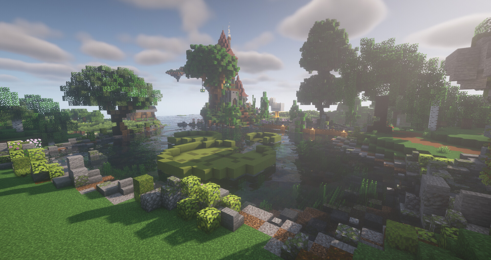 terraforming start - Advance SMP Minecraft Map