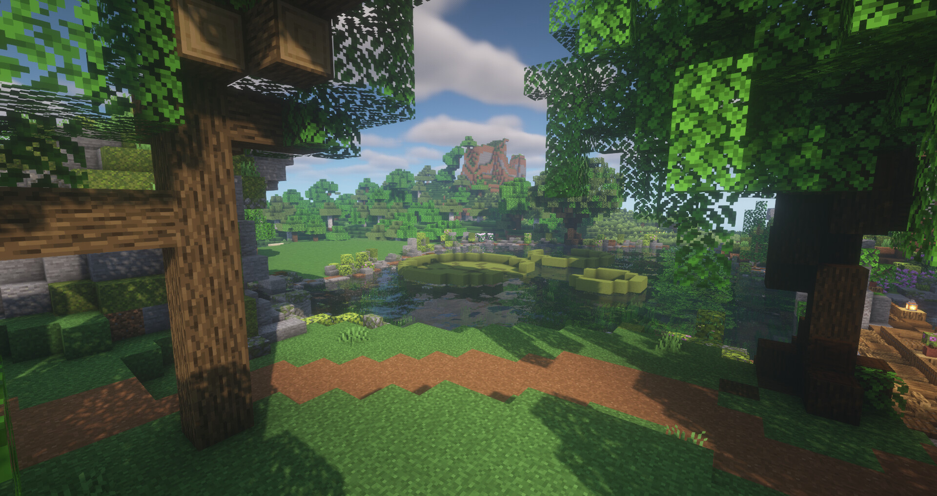 terraforming start - Advance SMP Minecraft Map