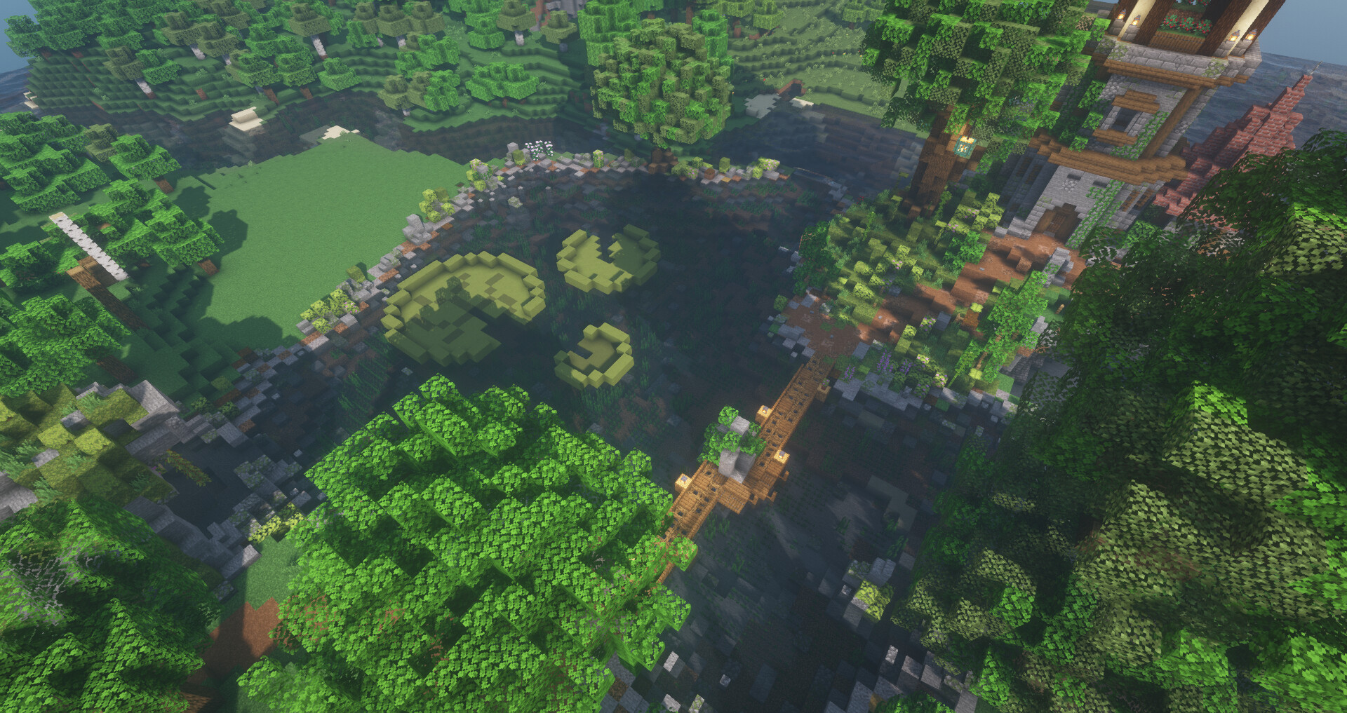 terraforming start - Advance SMP Minecraft Map