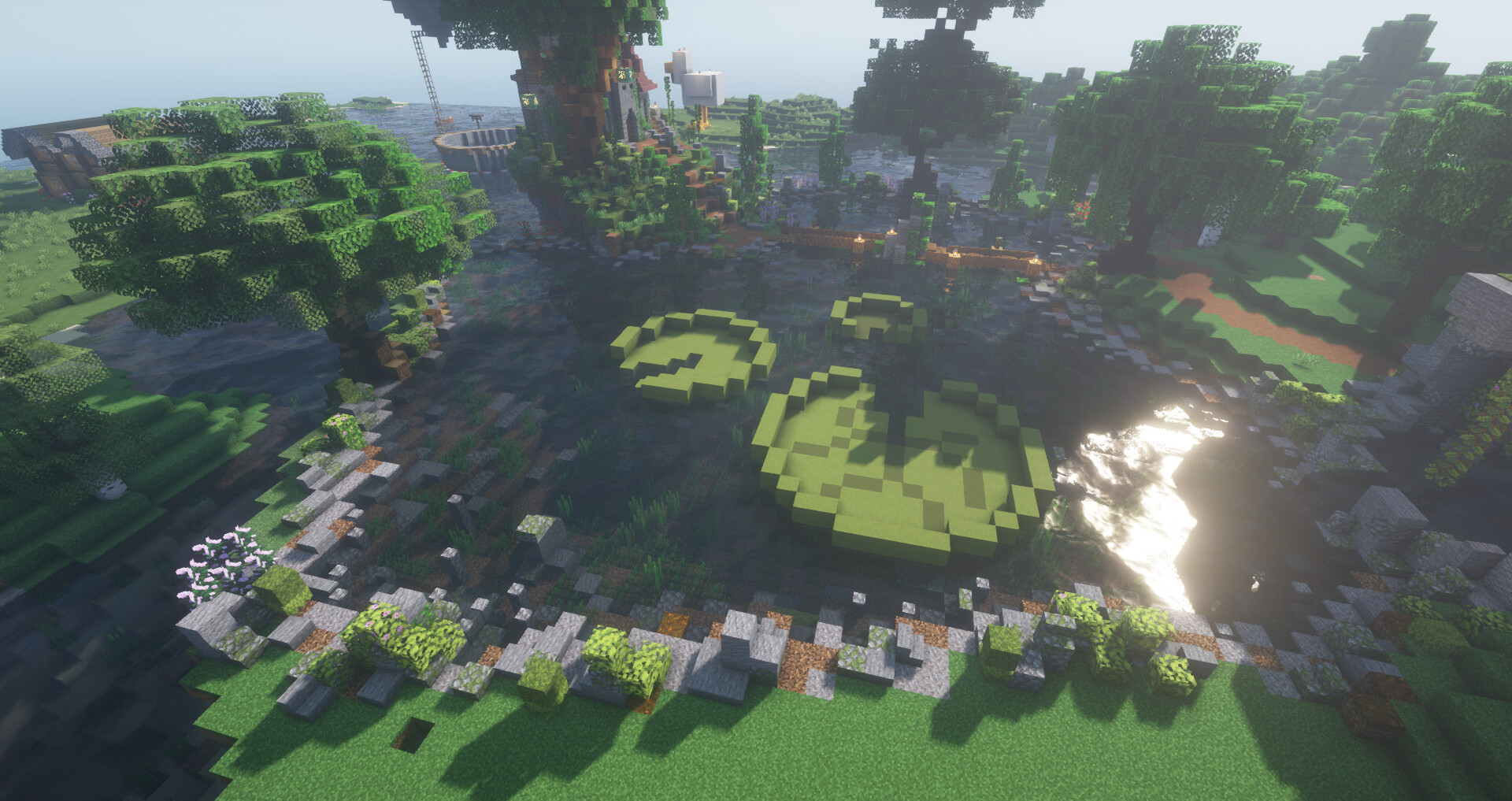 terraforming start - Advance SMP Minecraft Map