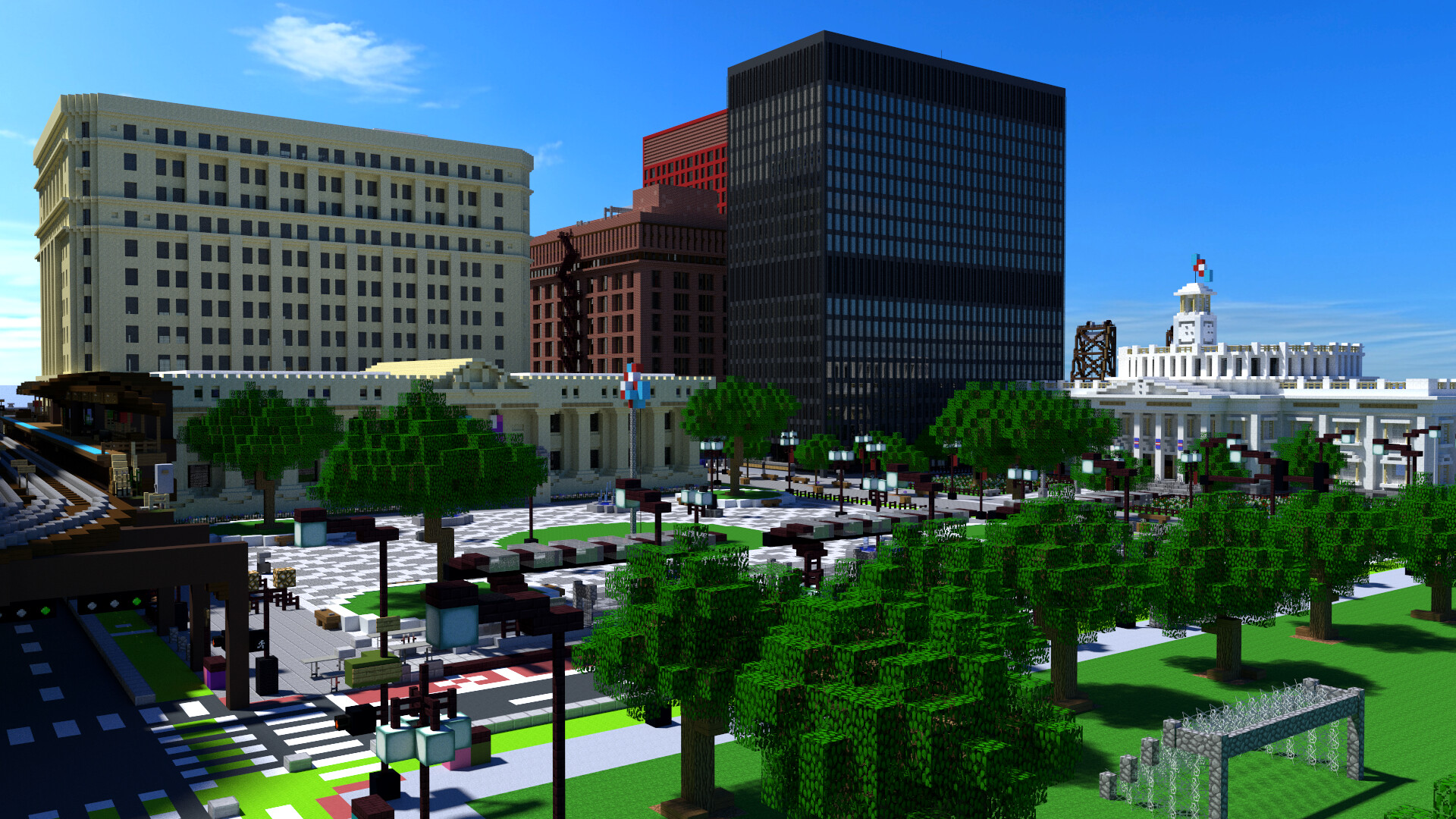 Shmar - Realistic City v1.0.6 Minecraft Map