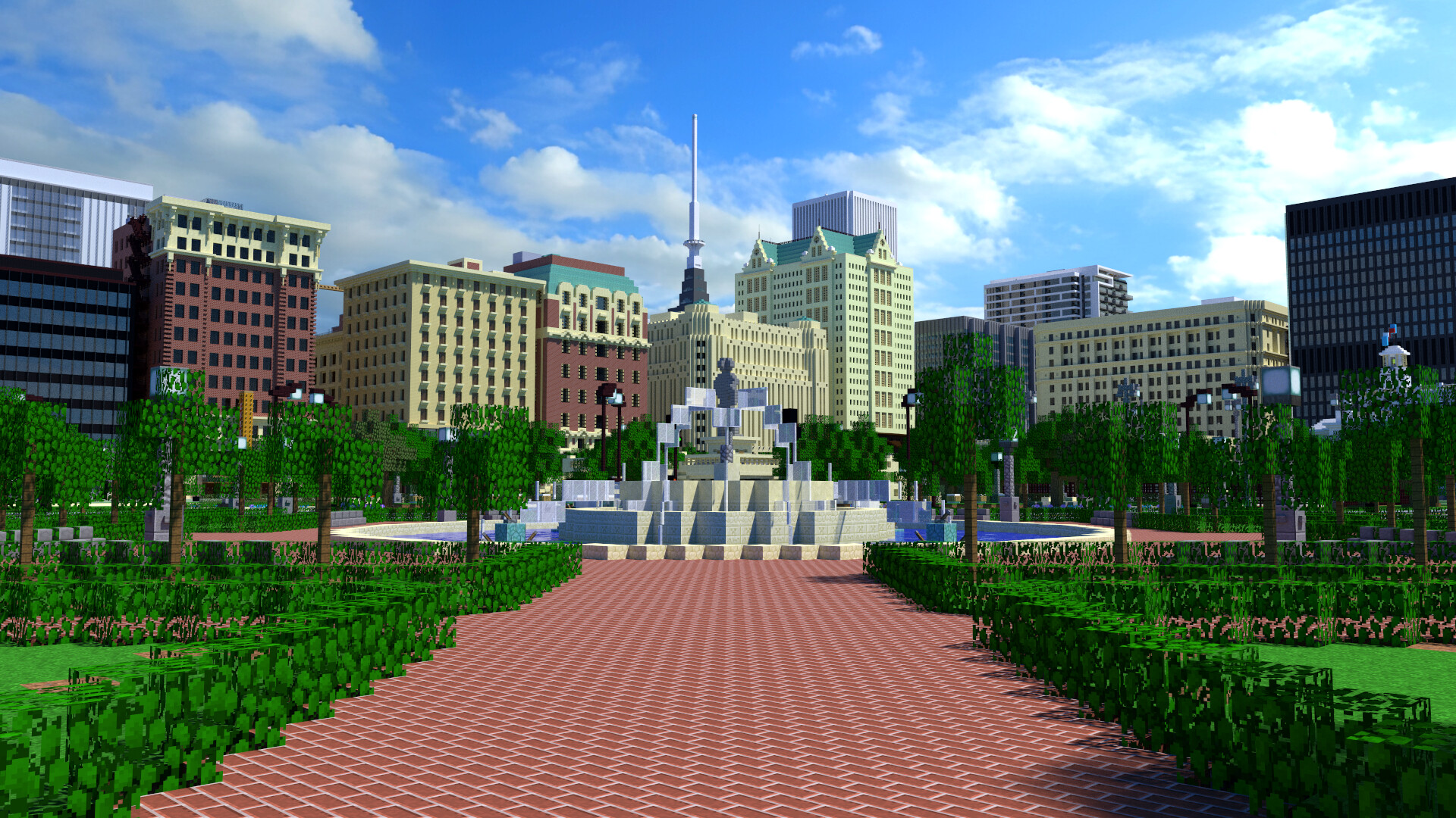 Shmar - Realistic City v1.0.7 Minecraft Map