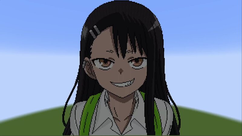 Minecraft - ANIME PIXEL ART World Tour #2 Minecraft Map