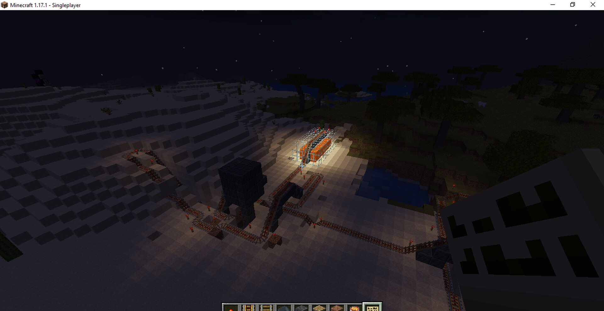 roller coaster ride (pretty cool) Minecraft Map