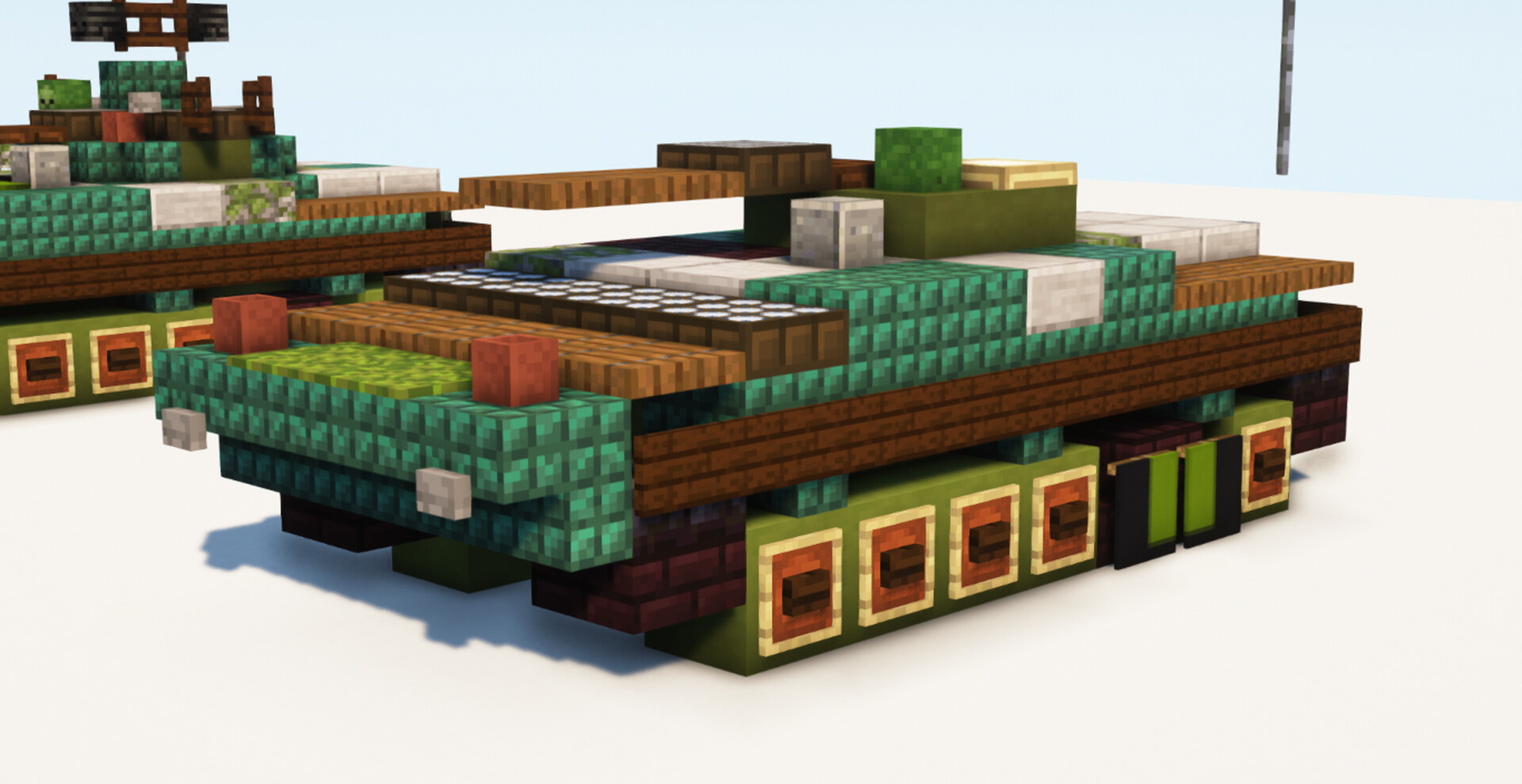 1.5:1 Scale BMP 1-3 Infantry Fighting Vehicles Minecraft Map