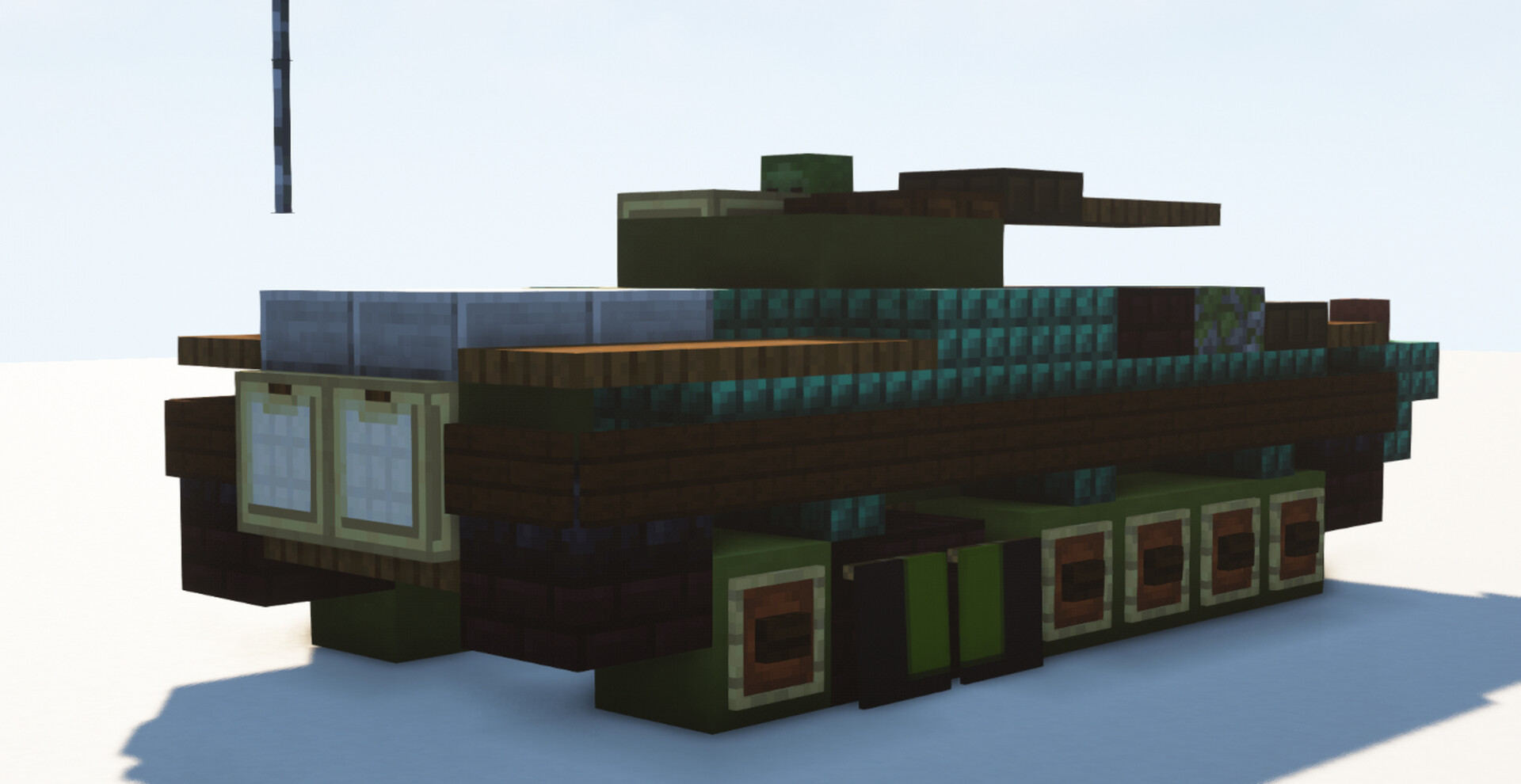 1.5:1 Scale BMP 1-3 Infantry Fighting Vehicles Minecraft Map