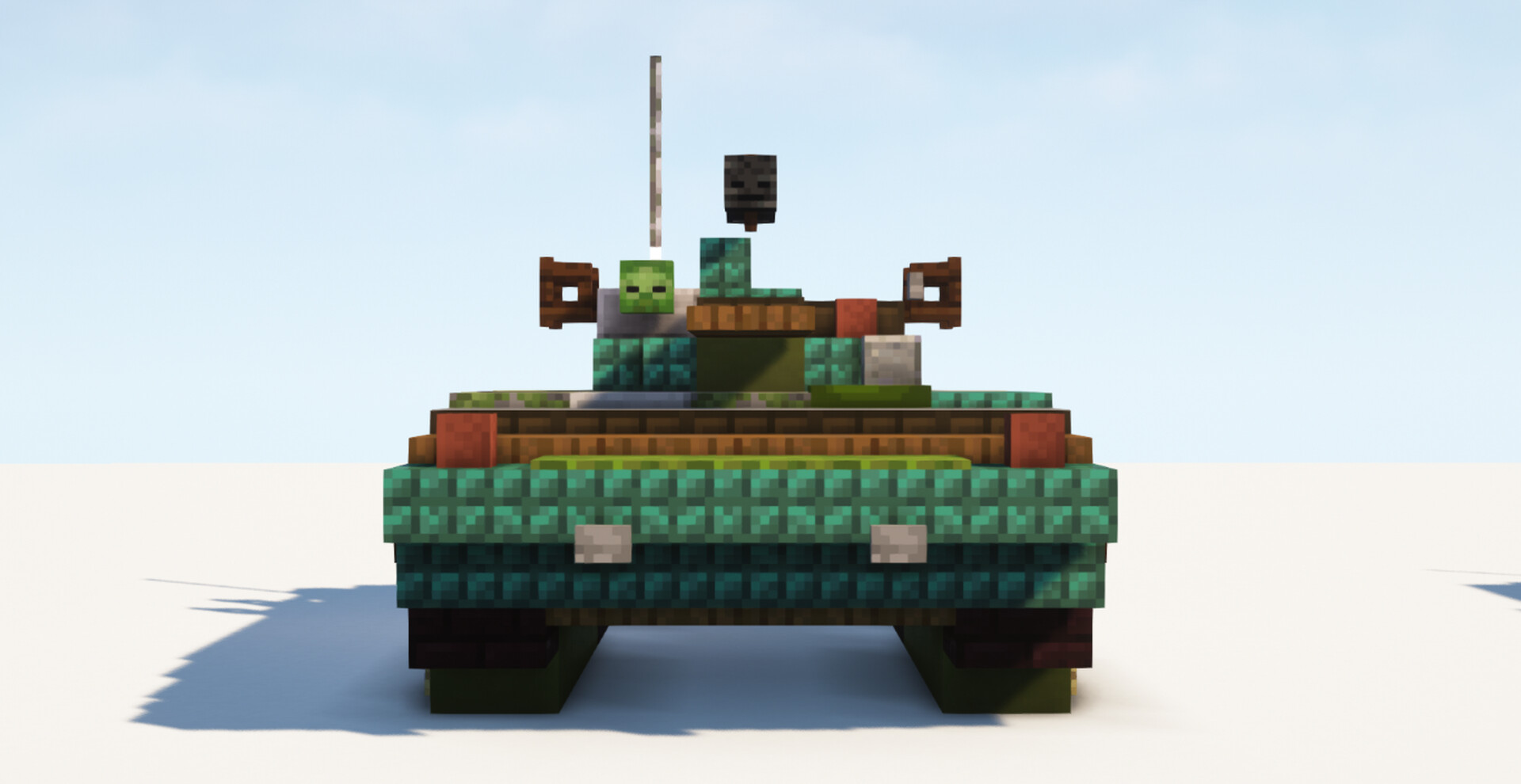 1.5:1 Scale BMP 1-3 Infantry Fighting Vehicles Minecraft Map