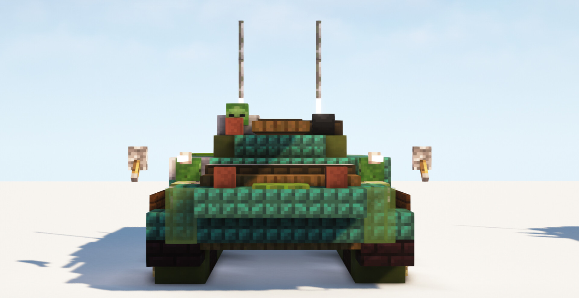 1.5:1 Scale BMP 1-3 Infantry Fighting Vehicles Minecraft Map