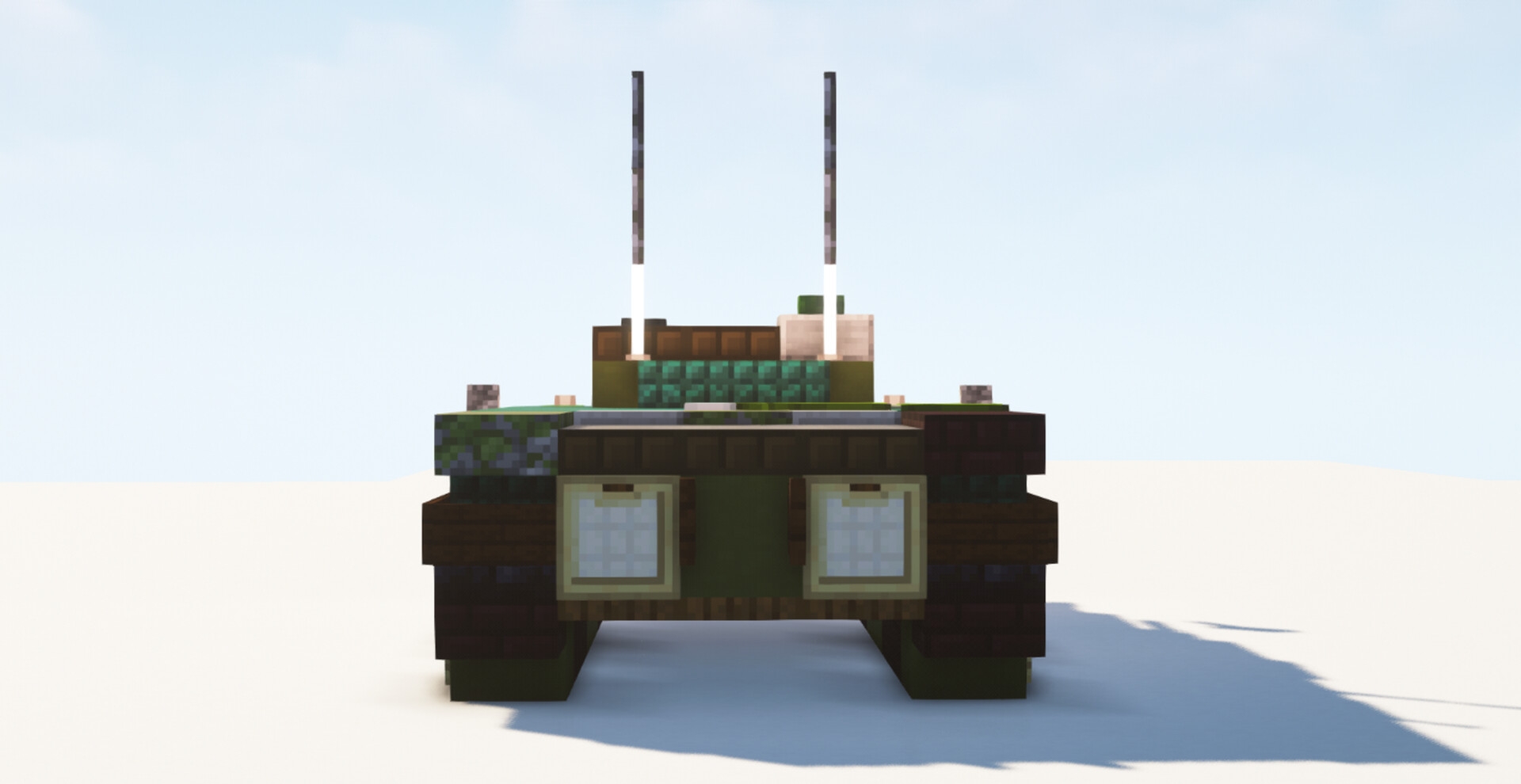 1.5:1 Scale BMP 1-3 Infantry Fighting Vehicles Minecraft Map