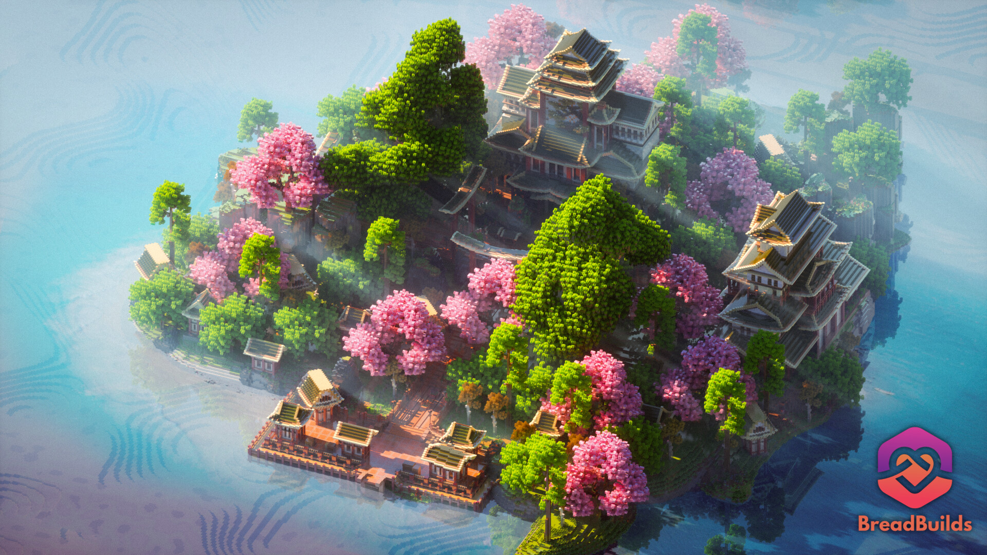 Chinese Temple Minecraft Map