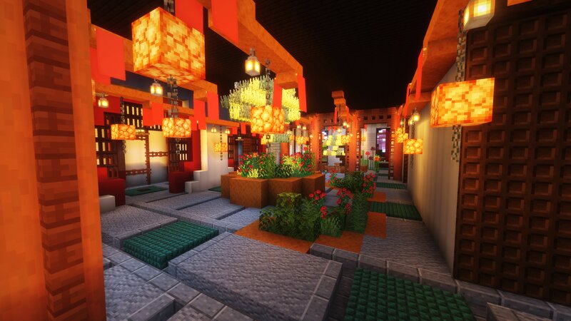 Chinese Temple Minecraft Map